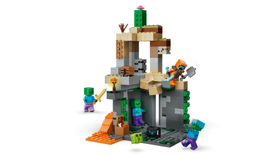 21587 LEGO® Minecraft® Zombi Zindanı - Resmi LEGO Store TR