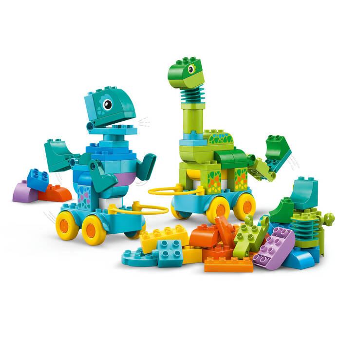 10451 LEGO® DUPLO® 3’ü 1 Arada Tekerlekli Dinozorlar - Resmi LEGO Store TR