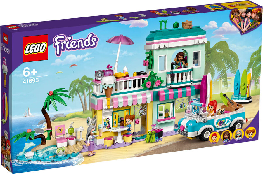 41693 LEGO Friends Sörfçü Plajı - Resmi LEGO Store TR
