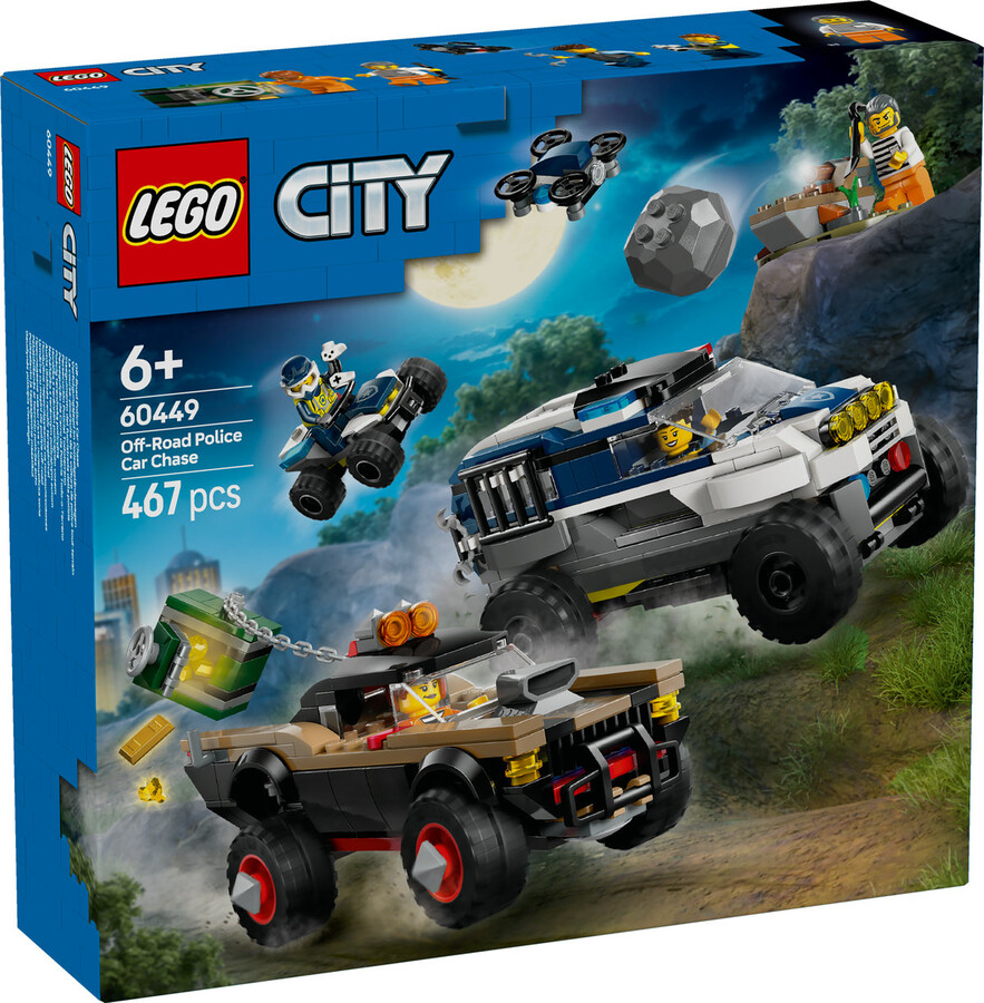 60449 LEGO® City Polis Arazi Aracı Takibi - Resmi LEGO Store TR